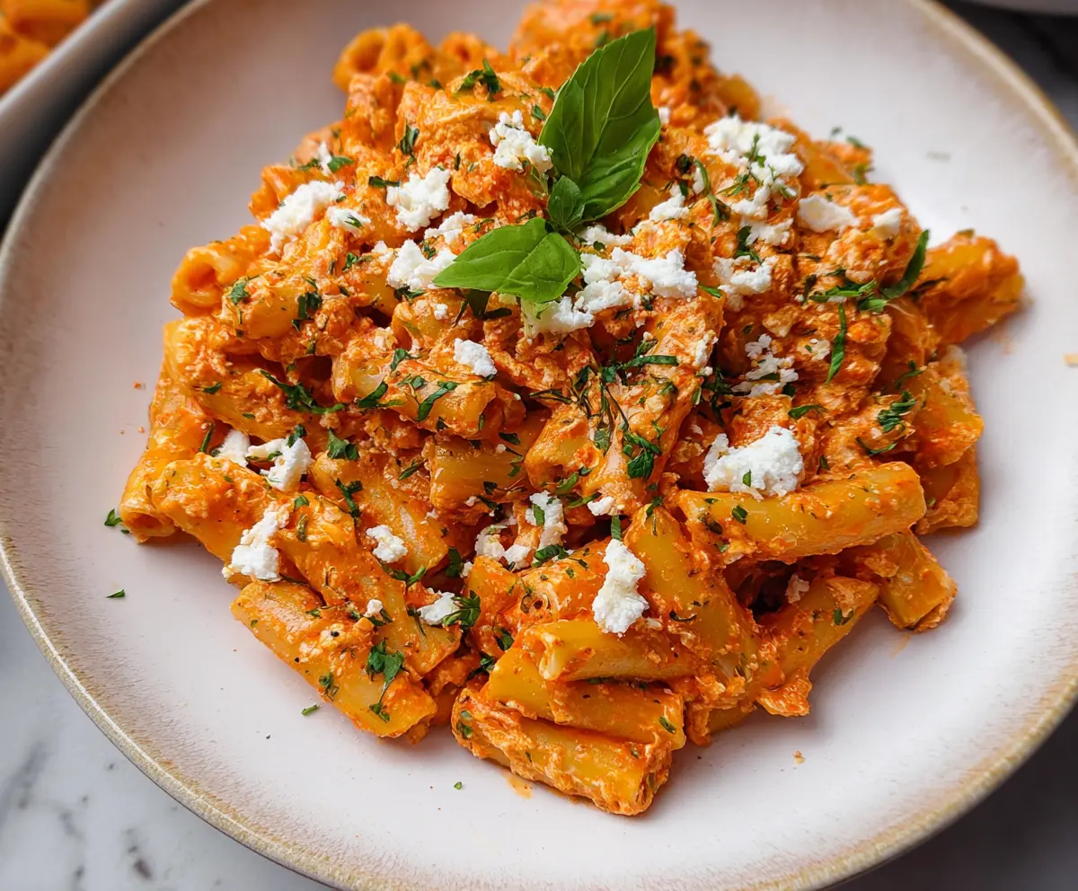 Tasty Cottage Cheese Tomato Pasta Recipe