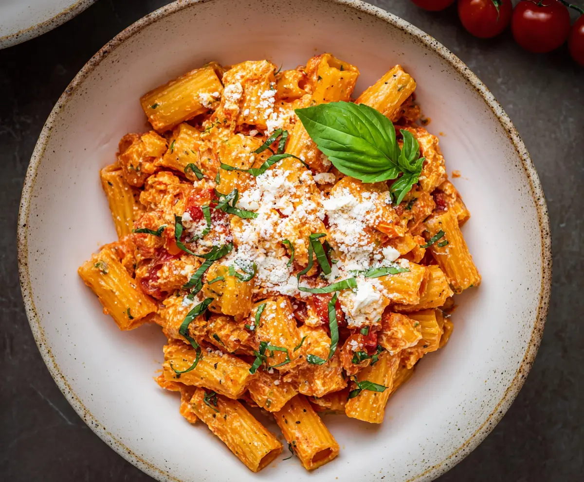 Tasty Cottage Cheese Tomato Pasta Recipe