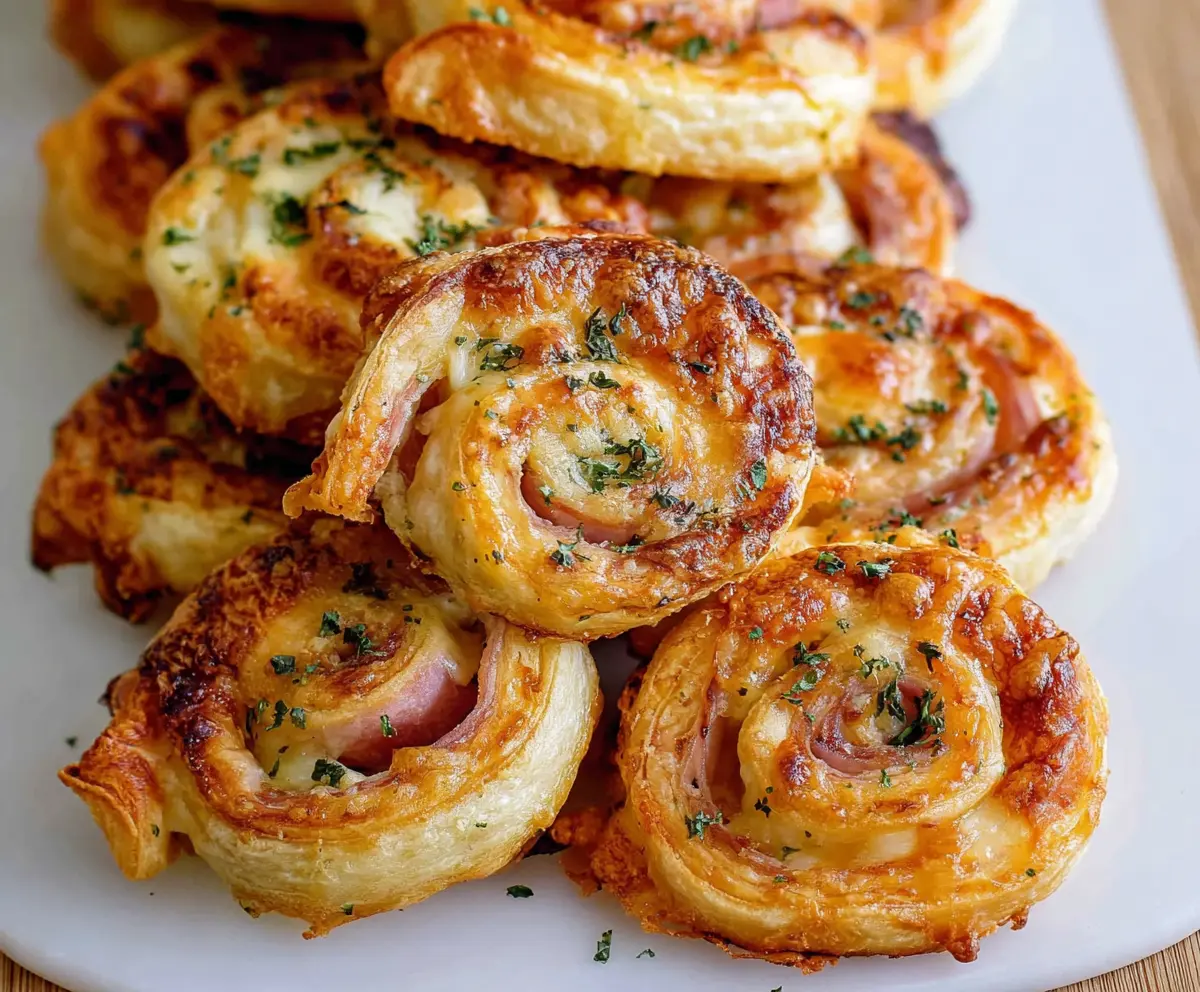 Delicious Ham & Cheese Pinwheels Recipe